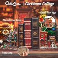 DIY Christmas Bookend for Shelves 3D Wooden Puzzle Decorative Book Nook ...