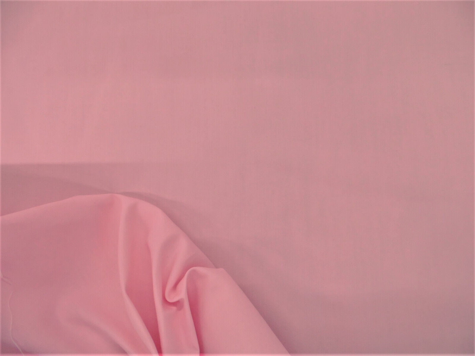 10 Yard Lot Cotton Polyester 62 inch Apparel Fabric Solid Pink RR46 ...