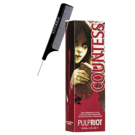Countess - Crimson - 4oz , PulpRiot Pulp Riot SEMI-PERMANENT Direct Dye ...