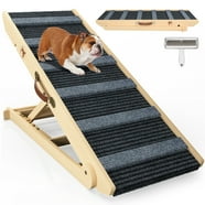 MOPHOTO Adjustable Pet Ramp,Folding Dog Ramp,Anti-Slip Dog & Cat Ramp ...