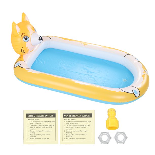 Kids Splashing Fountain Toys,Inflatable Sprinkler Pool PVC Inflatable ...