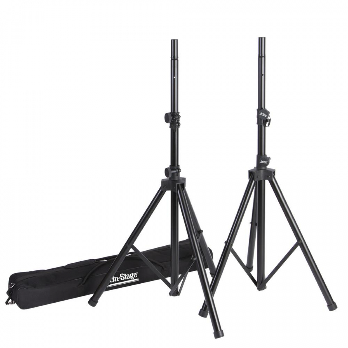 On-Stage SSP7950 All-Aluminum Speaker Stand Pak with Zippered Bag ...