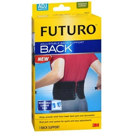 3M Futuro Adjustable Back Support 1 Each (Pack of 3) - Walmart.com
