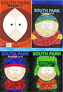 South Park: Seasons 1-20 (Blu-ray 4-Pack: Seasons 1-5; Seasons 6-10; Seasons 11-15; Seasons 16 ...