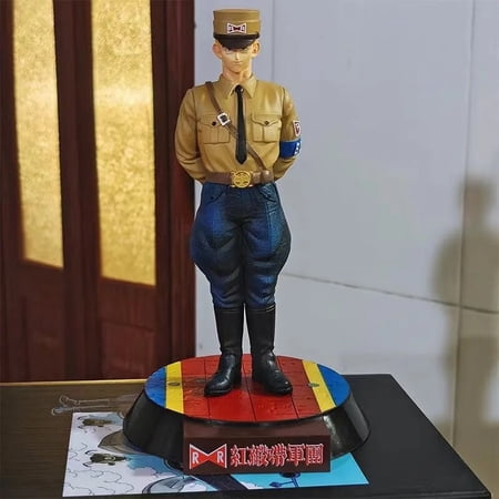 15-21cm Anime Dragon Ball Red Ribbon Army Figures Commander Red General ...