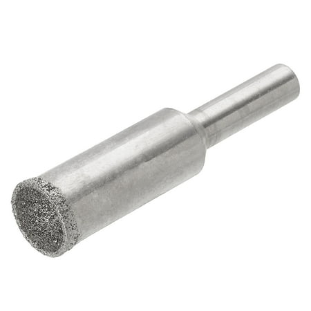Uxcell 11mm 600 Grits Diamond Mounted Point Spherical Concave Head Bead ...