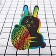 DUAONETS Easter scratches Magic Colored Rainbow Scratch Paper Card ...