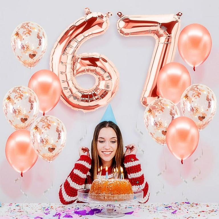 Bday 67 Balloons