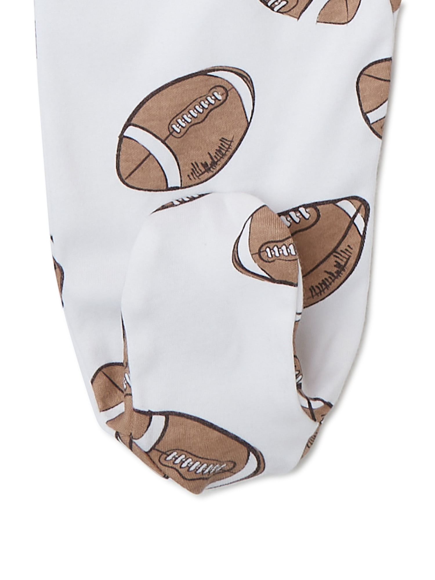 Wonder Nation Baby Boys Football Sleep N Play, Sizes 0 Months – 9 Months