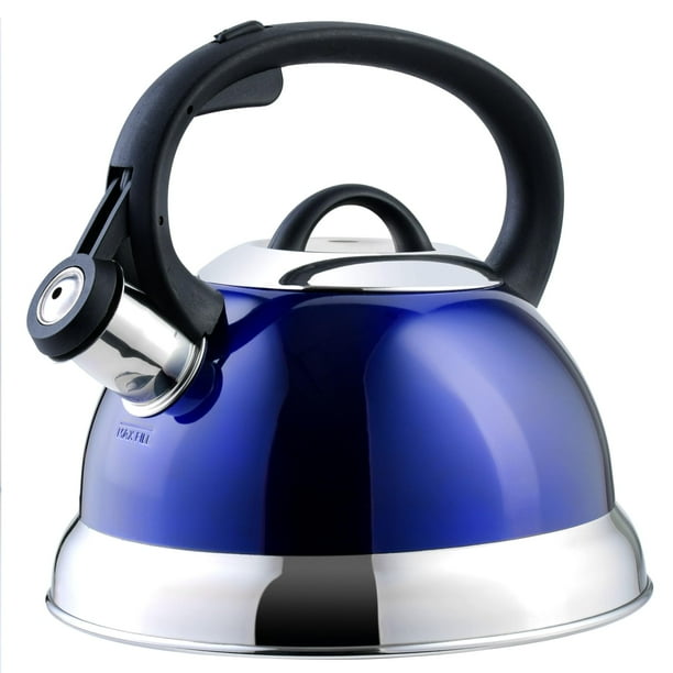 Tetera Mr. Coffee Flintshire, acero inoxidable, 1,75 L, azul | Walmart ...