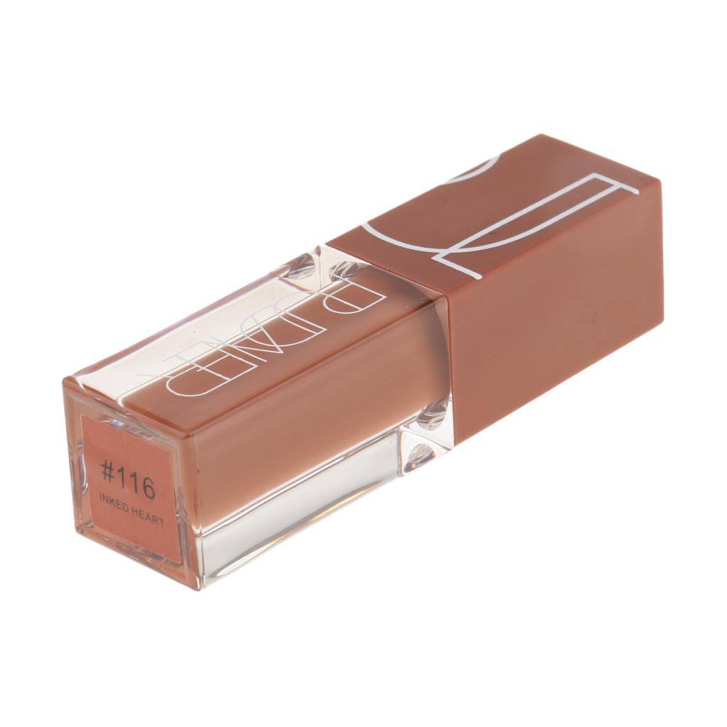 Lápiz labial Zulema líquido Brillo de labios rojo mate larga duración ...