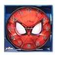 Marvel 10'' Quartz Spiderman Wall Clock, Red - Walmart.com