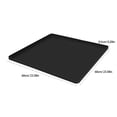 BESTYASH Durable Black Silicone Refrigerator Drip Pan for Home Use with ...