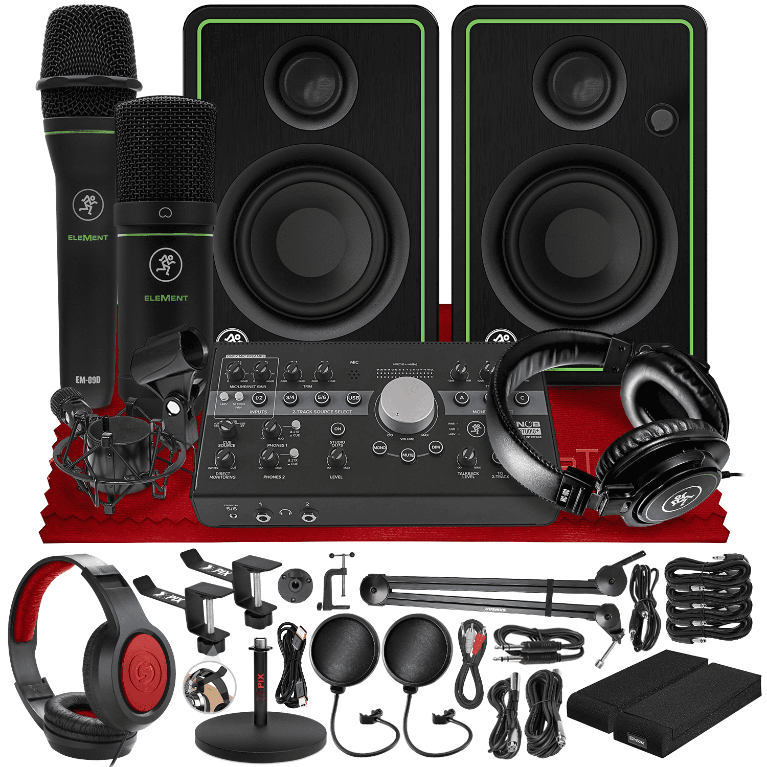 Mackie Audio Interface Studio Bundle & Software - Big Knob Monitor ...