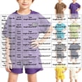 Ashyfjp Summer Outfit for Boys Patch Decorated Textured Short Sleeve ...