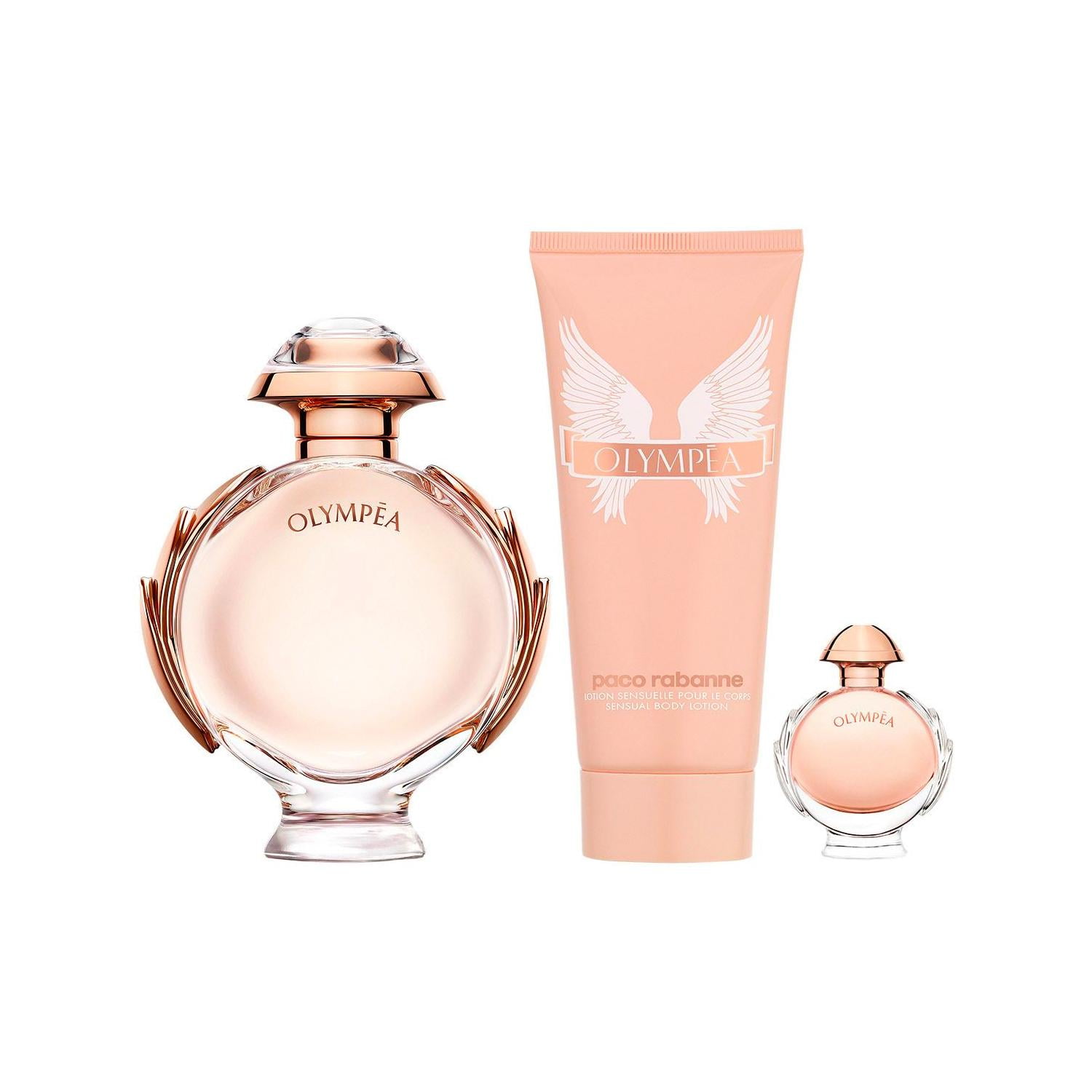 Set Olympea de Paco Rabanne 3 piezas EDP rosa Paco Rabanne Olympea ...