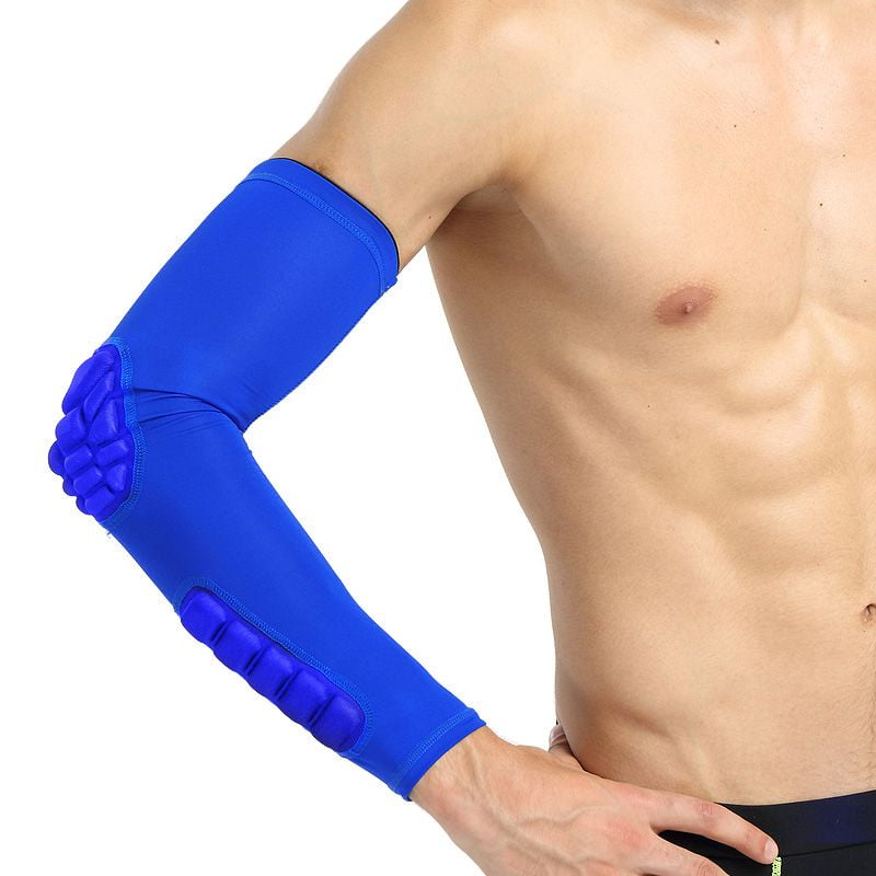 Long Elbow Pads Sleeve, Breathable Polyester Spandex Arms Cover ...