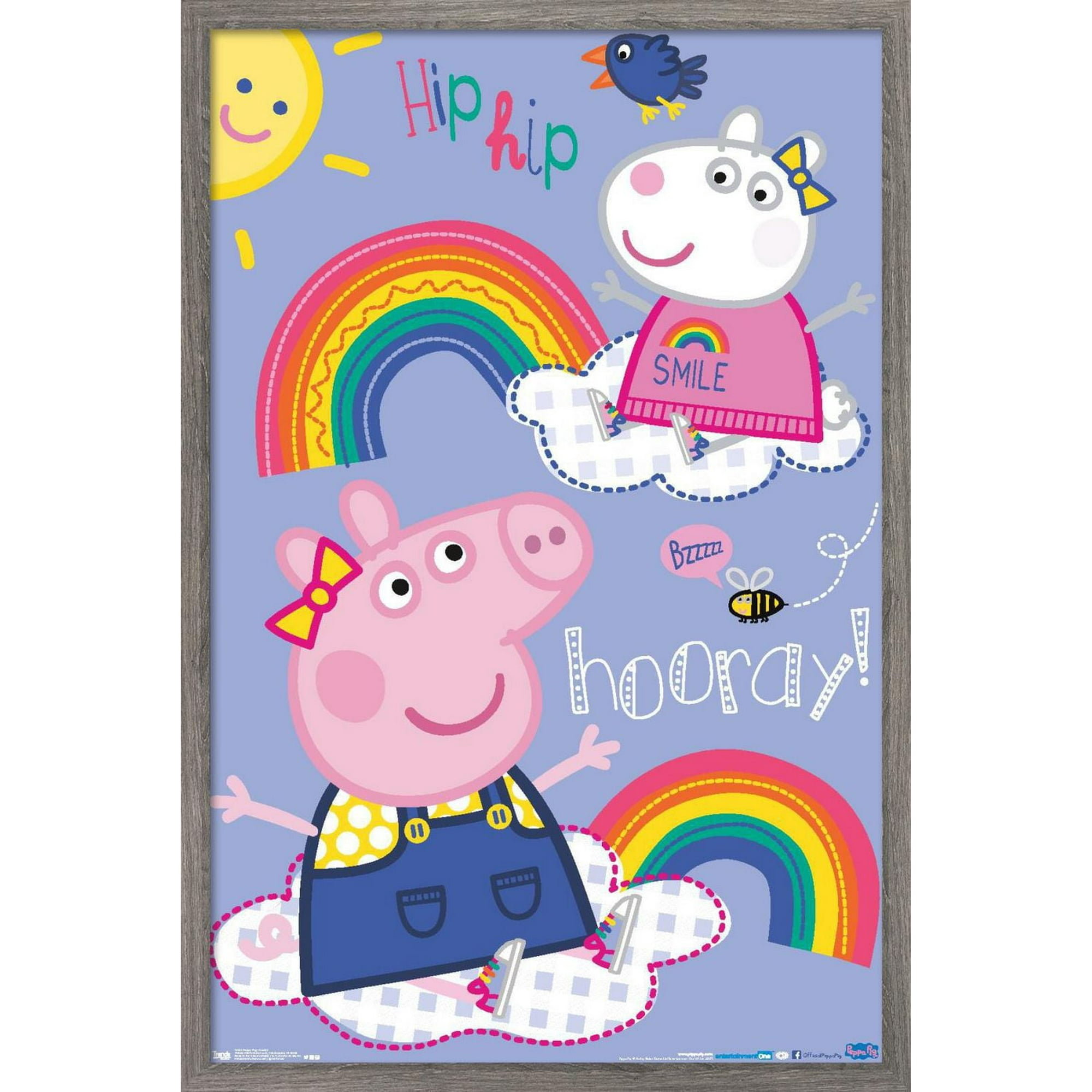 Click here for Trends International Peppa Pig - Hooray Wall Poste... prices
