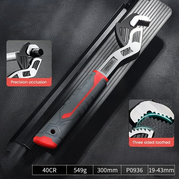 BeesClover Industrial Grade Multifunctional Self-locking Pipe Wrench ...