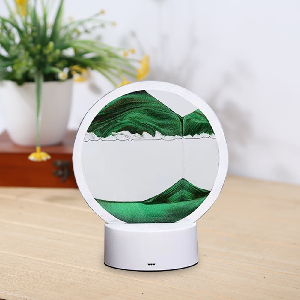 Luz De Noche Lámpara Quicksand Art Lamp Regalo perfecto de decoración ...