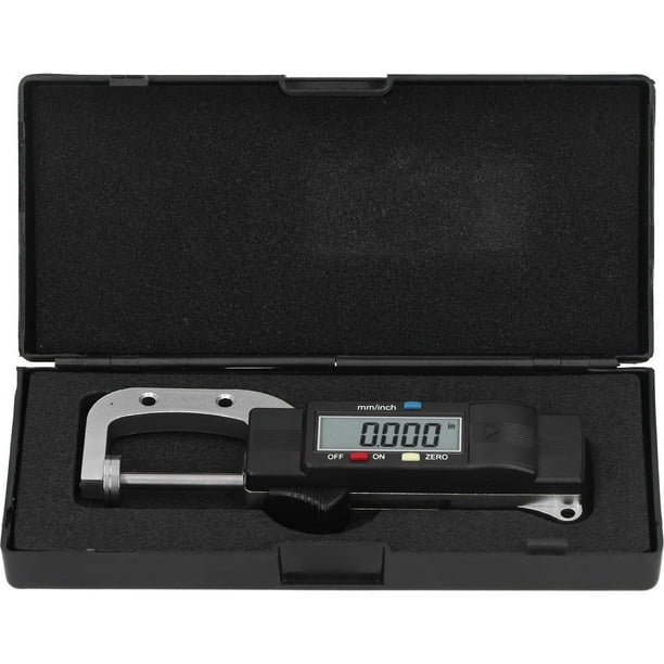 Electronic Ruler Gauge,0‑25mm/0‑1in Digital Micrometer Electronic ...