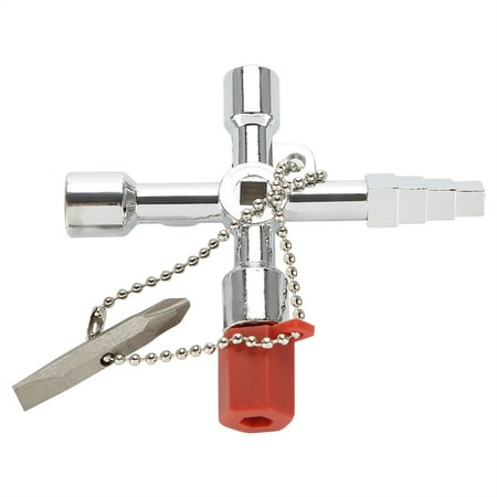 4 in 1 Multifunctional Universal Key Tool Cross Square Triangle for ...