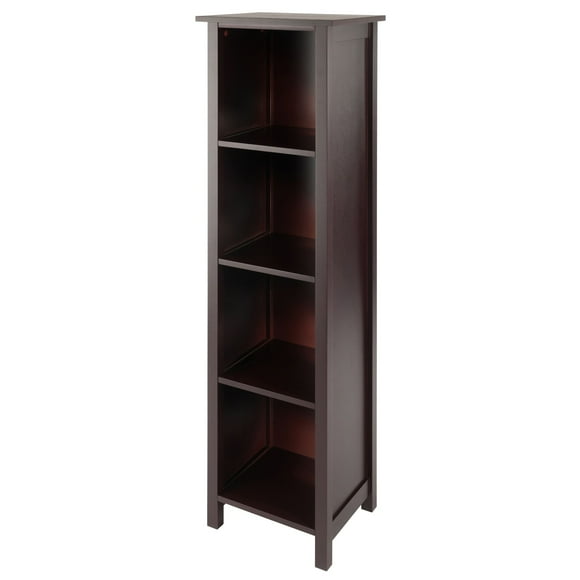 Narrow Walnut Bookcases