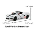 New Bright (1:8) Radio Control Chevy Corvette Stingray White Sports Car ...