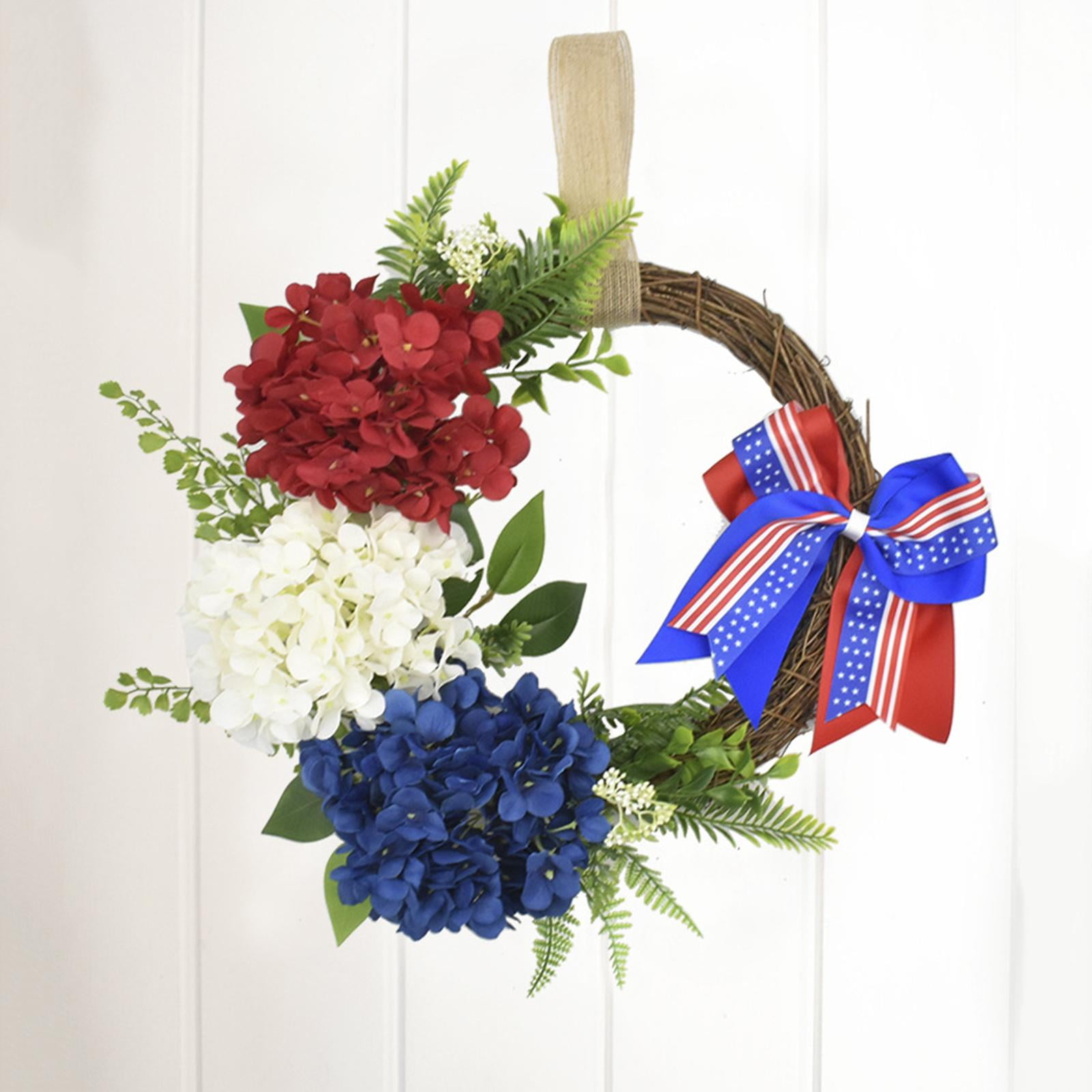 Día de la Independencia 4th Julio Coronas de Puertas Patrióticas de ...