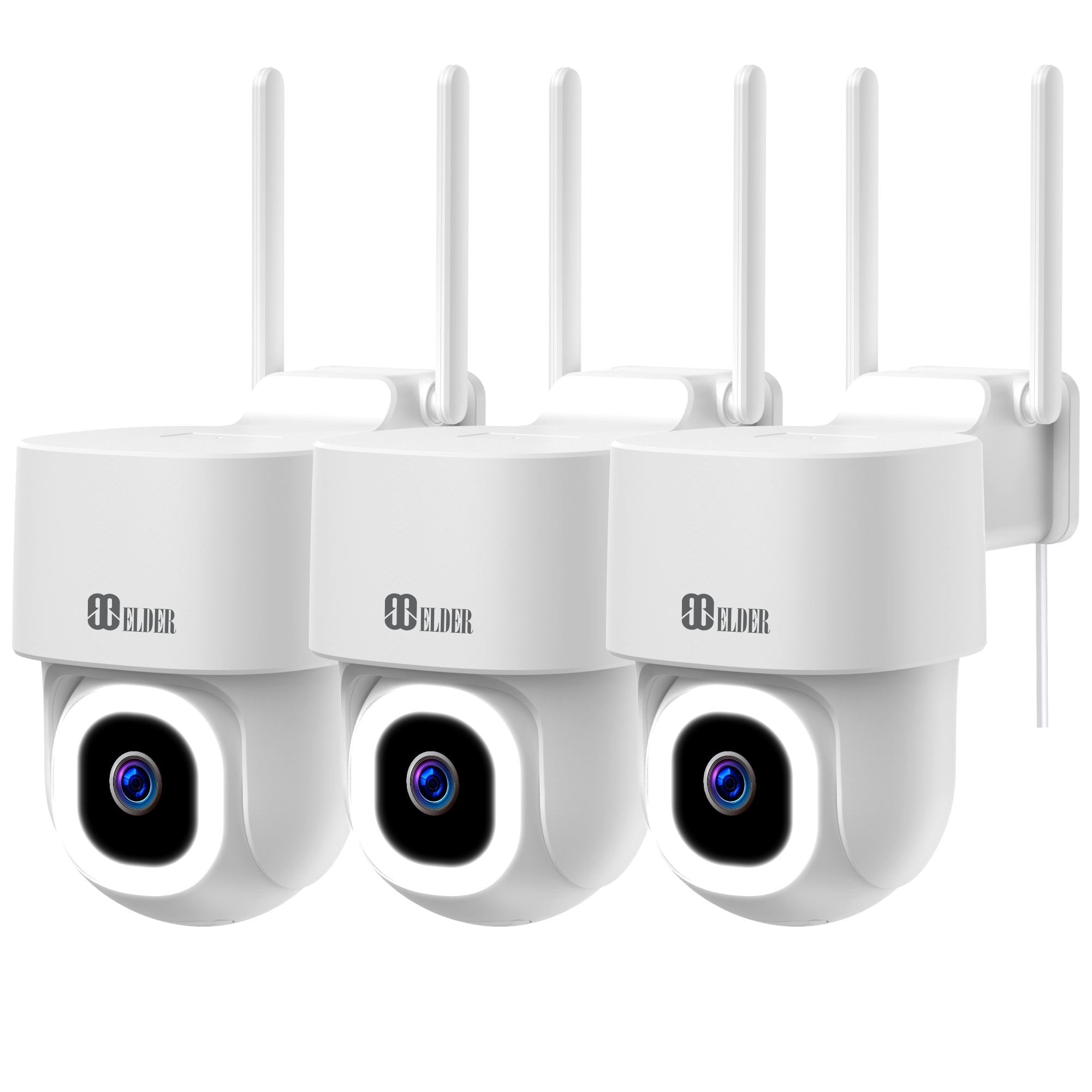 Click here for Elder 4k Security Camera Ptz Wifi Outdoor X3 Pack... prices