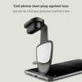 AQGT Cell Phone Silicone Dust Plug for iPhone for Android 8Pin Type-C ...