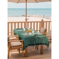 60x120 Inch Outdoor Tablecloth with Umbrella Hole Zipper Rectangle ...