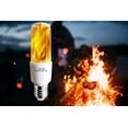 LED Flame Effect Light Bulbs - E26 LED Bulb with Gravity Sensor Flame ...