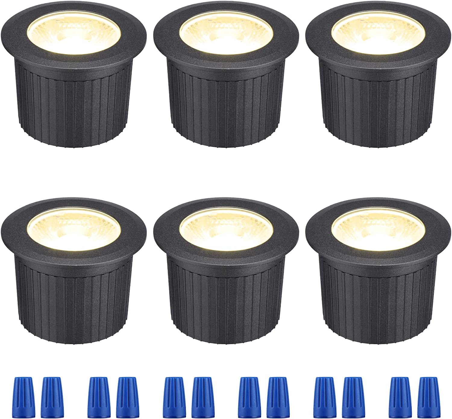 LED Low Voltage Well Lights, 3W Outdoor In Ground Lights, 12V-24V, Led Well Landscape Lights ...