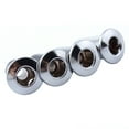 CAIJIEXI 5 Pair 6.5/8.6/12.9mm Bike Chainring Bolts MTB Plate Screws Single Chainring Locking Or ...