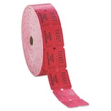 PM, PMC59004, Numbered Double-Ticket Roll, 2000 / Roll, Blue - Walmart.com