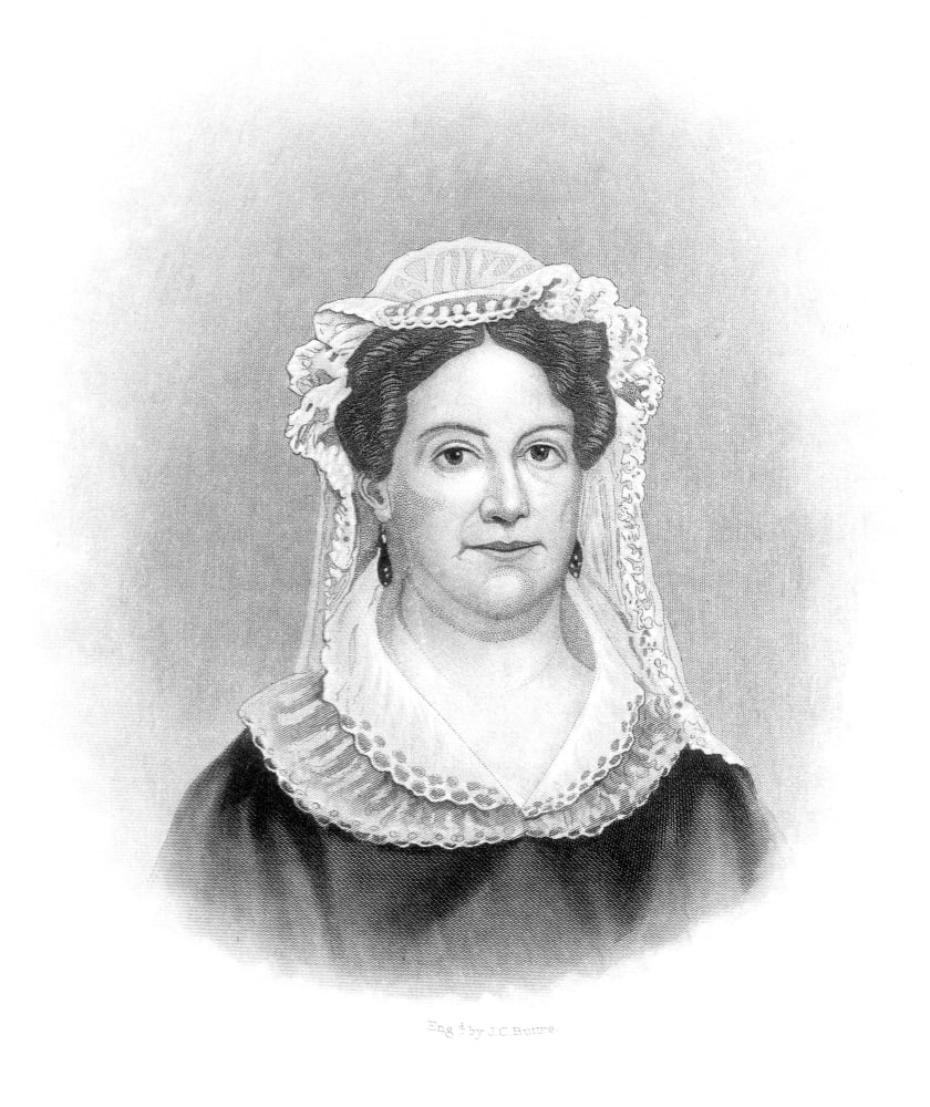 Rachel Donelson Jackson N(1768-1828). Mrs. Andrew Jackson. Steel ...