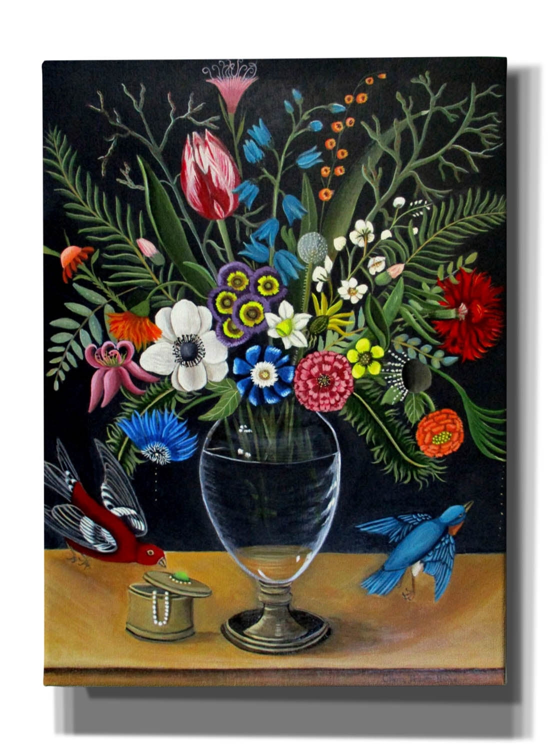 Epic Graffiti 'Best Vase' by Catherine A Nolin, Canvas Wall Art, 40"x54" - Walmart.com