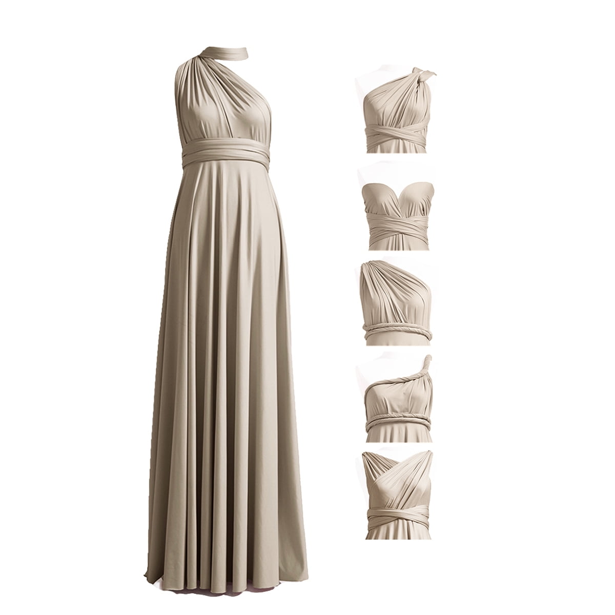 72styles Infinity Dress With Bandeau Convertible Bridesmaid Dress