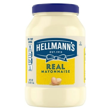 Hellmann's Real Mayonnaise, Gluten-Free, 100% Cage-Free Eggs, Easy Open ...