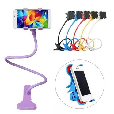 Cell Phone Holder Cell Phone Clip on Stand Holder with Grip Flexible ...