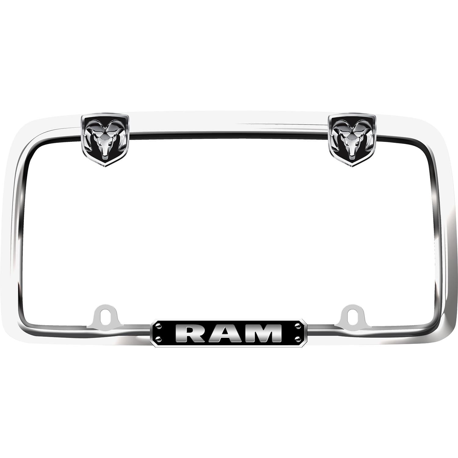 Click here for Cruiser Accessories Ram License Plate Frame  Chrom... prices