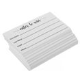 ITSELFER 100pcs Entry Form Cards Blank Ballots Cards Multi-use Voting ...
