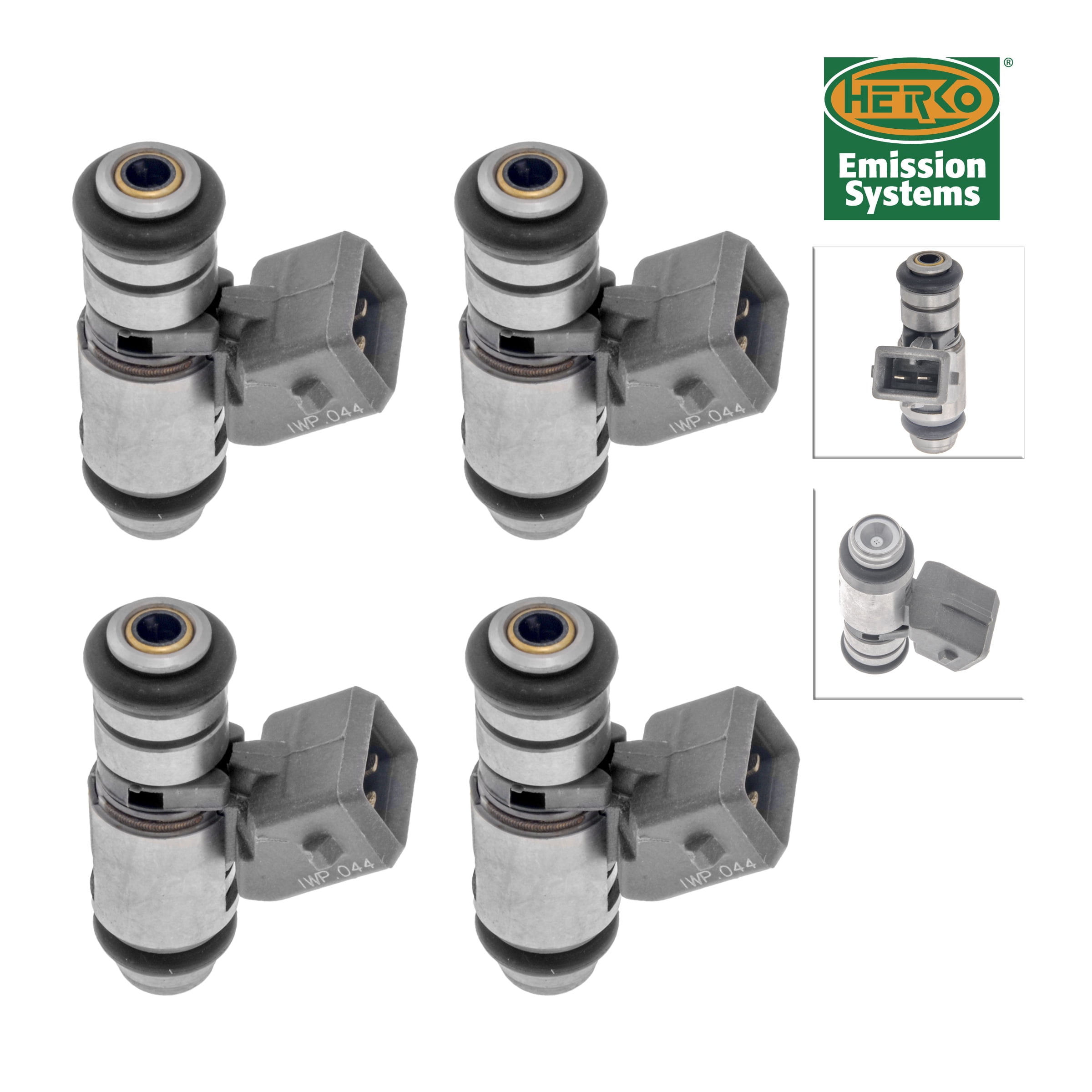 Set of 4 Herko Fuel Injector INJ542 For Volkswagen Gol Parati Polo ...