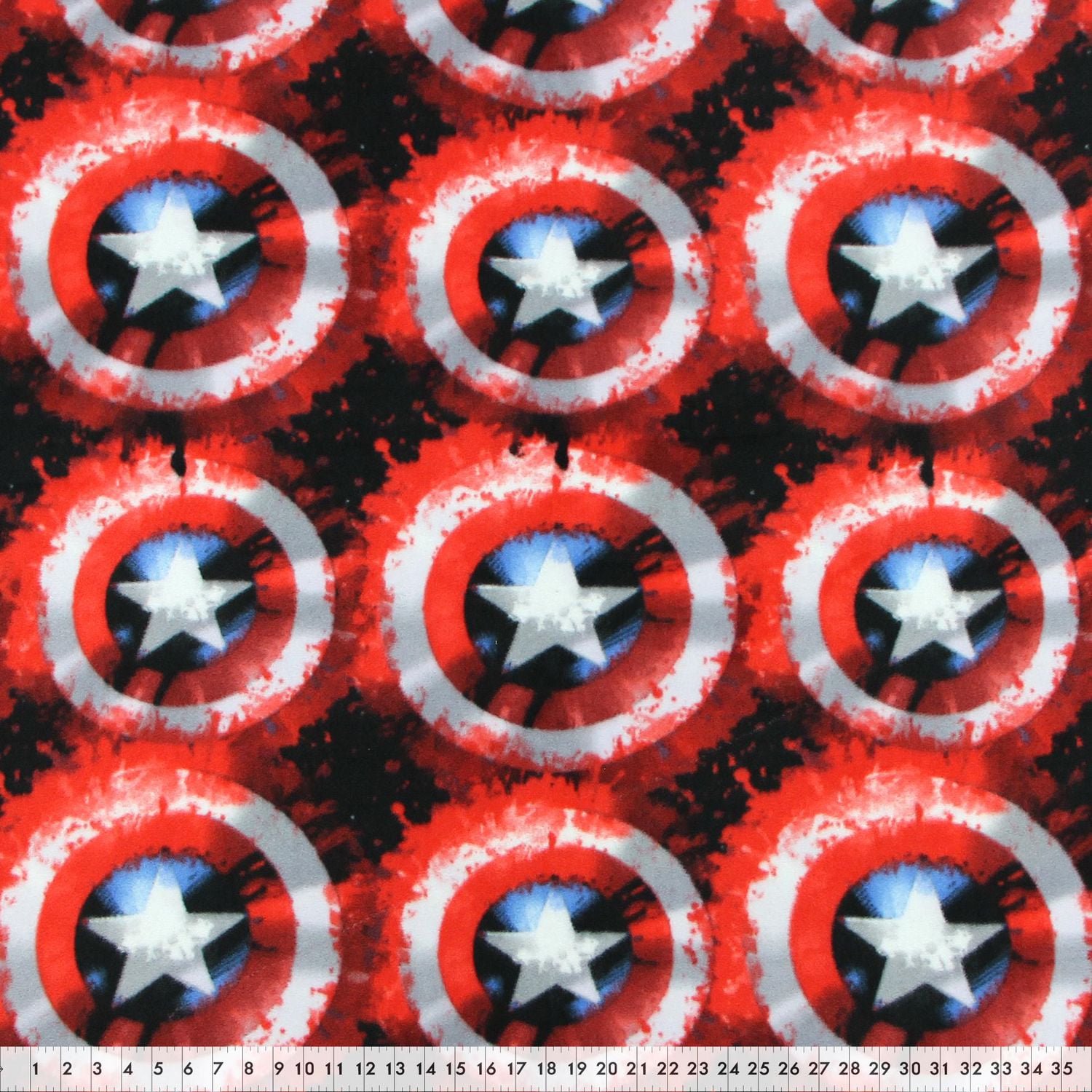 Click here for Fabric Creations Red Karima Cotton Fabric By The M... prices