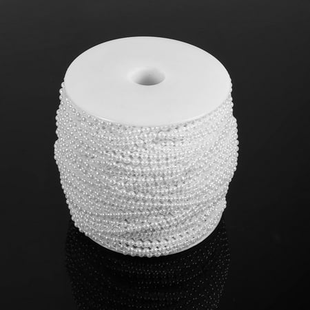 Cream Pearls Bead, Adjust Pearl String, Decorations Round DIY Craft For ...
