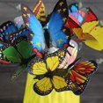 50Pack Realistic Butterflies Yard Decorations Artificial Butterflies ...