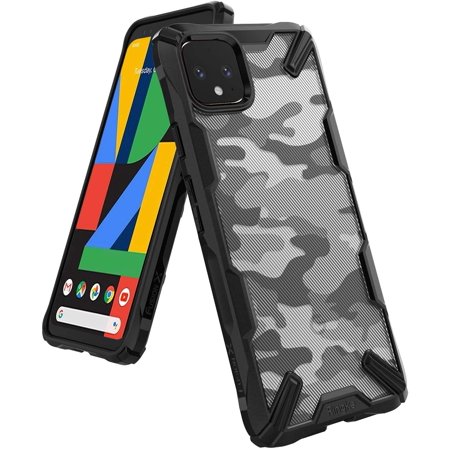 Ringke Fusion X Design for Google Pixel 4 XL Case, Rugged Heavy Duty 6. ...