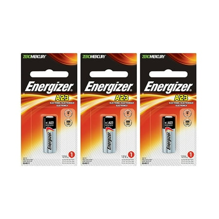 3 x Energizer 23A Batteries, Mini Alkaline 23A | Walmart Canada