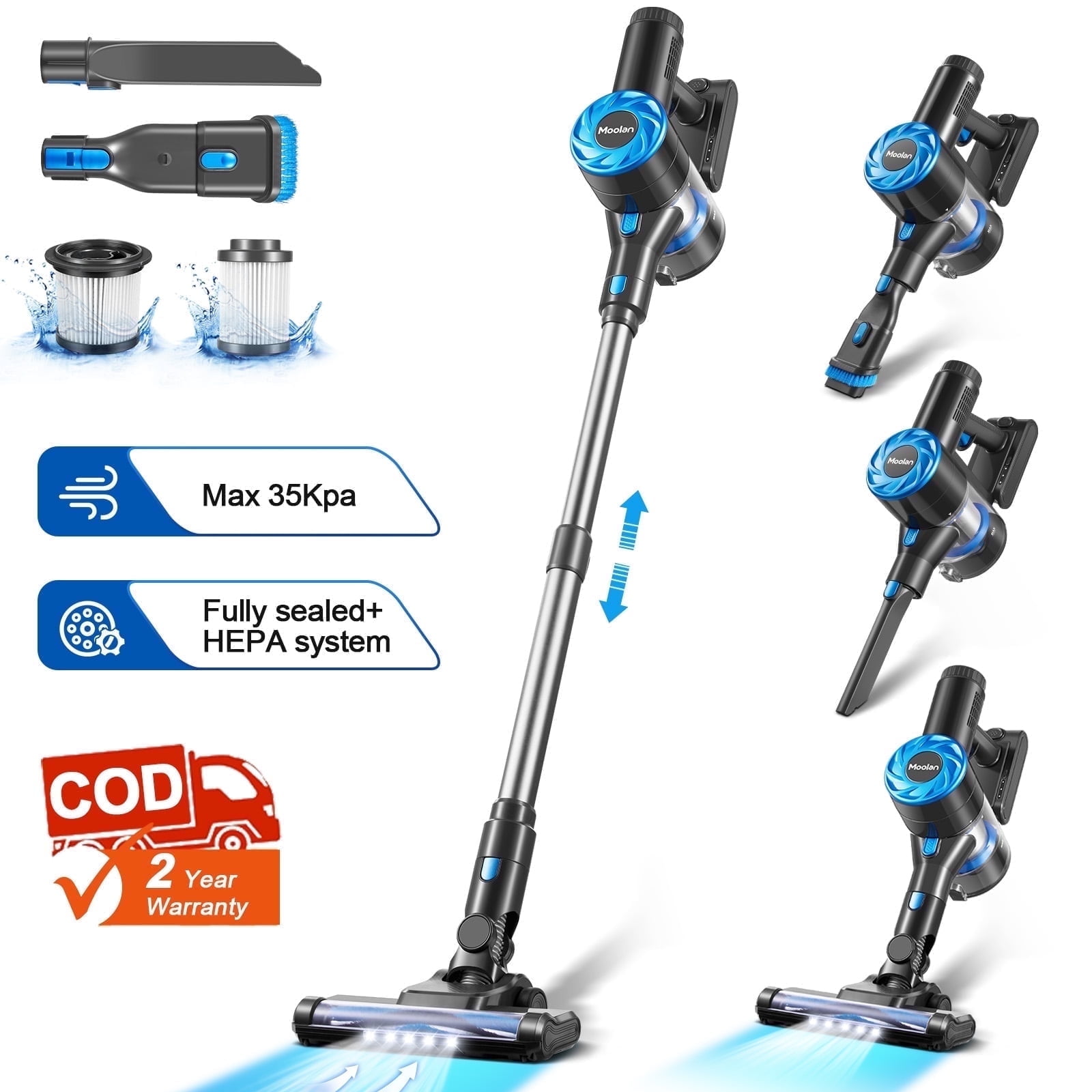 Aspiradoras Para Piso Y Alfombras Kenmore DU4080 Featherlite Bagless ...